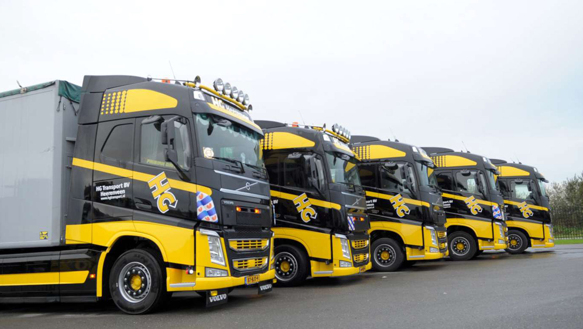 Nieuwe FH-trekkers voor HG Transport BV