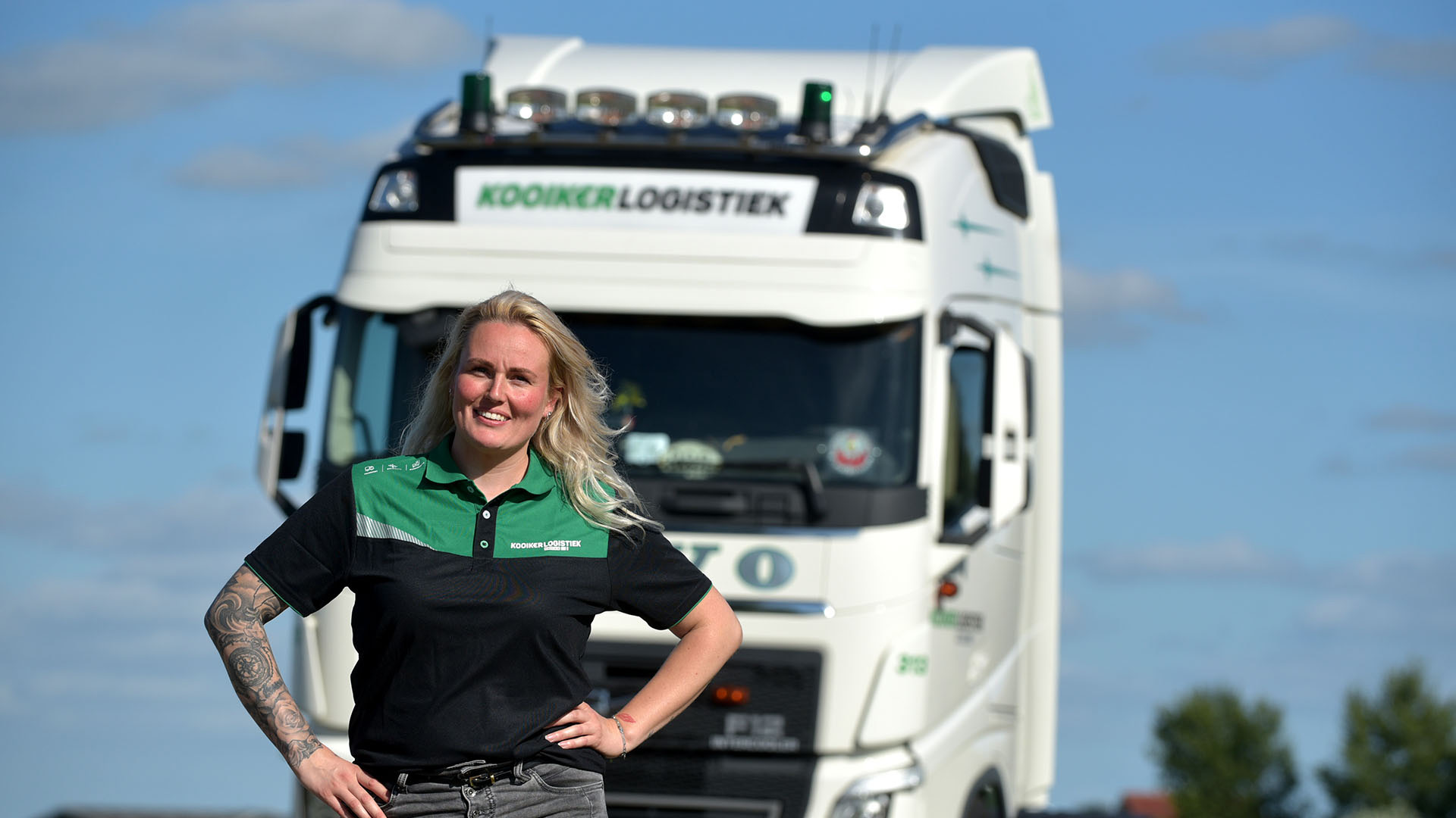 Lady Trucker Aritha: "Gezin en werk gaat prima samen" | Volvo Trucks